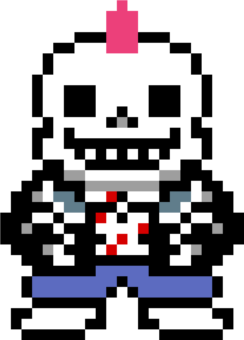 Punk Sans - Sans Sprite Clipart - Full Size Clipart (#2191289) - PinClipart