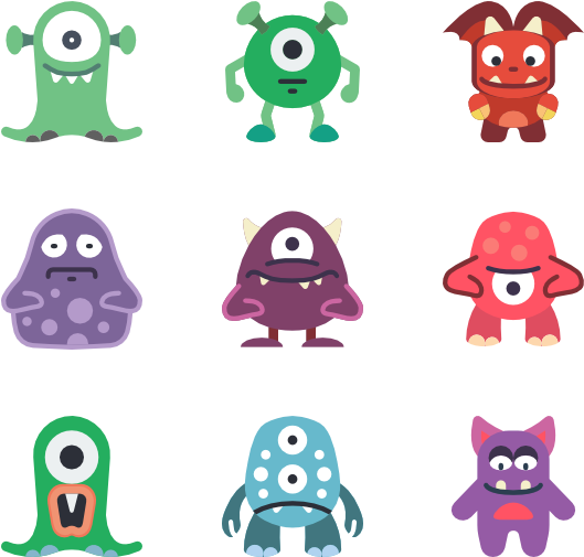 Monsters - Monsters Png Clipart - Full Size Clipart (#2191410) - PinClipart