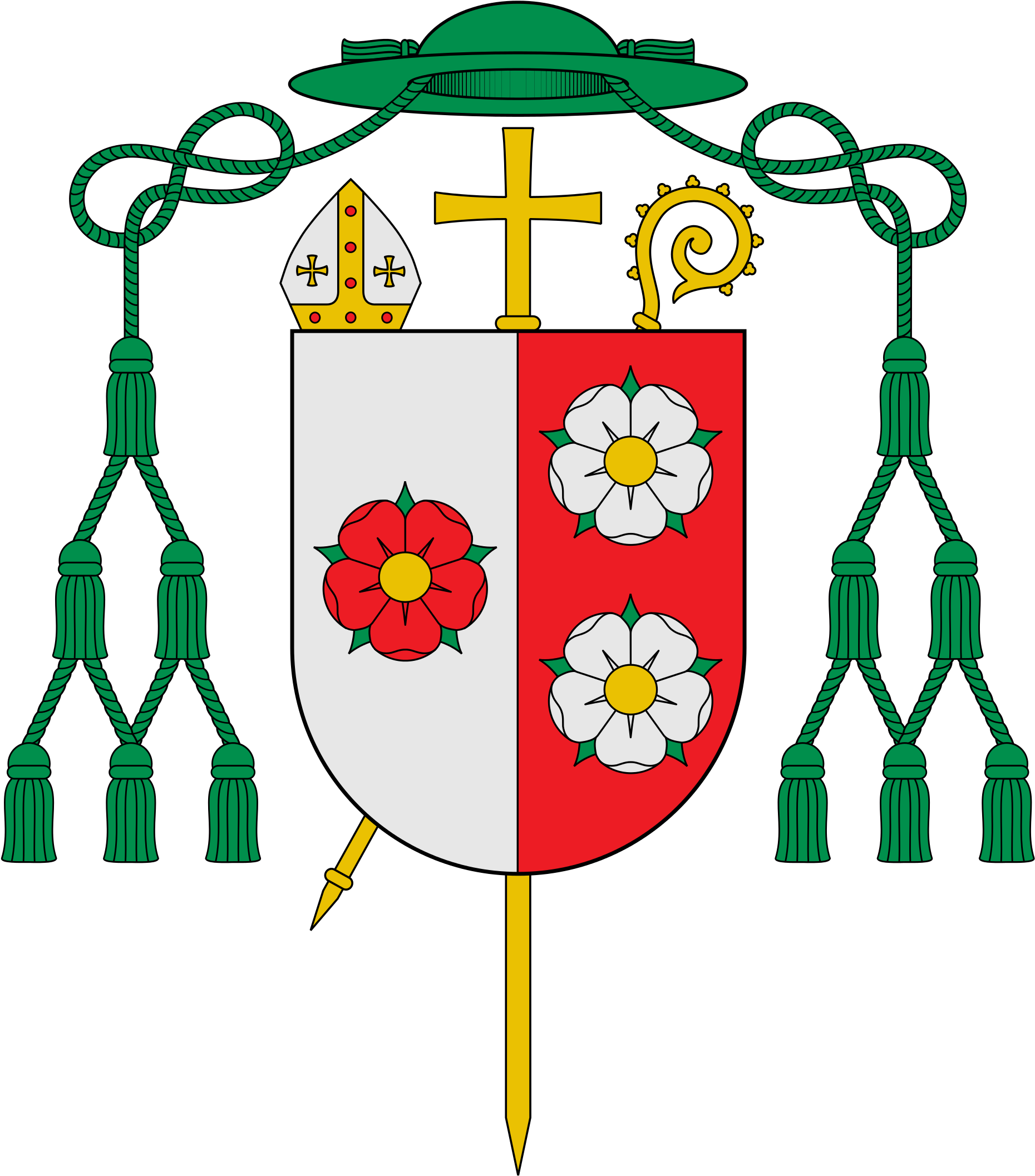 Open - Bischof Coat Of Arms Svg Clipart - Full Size Clipart (#2192212 ...