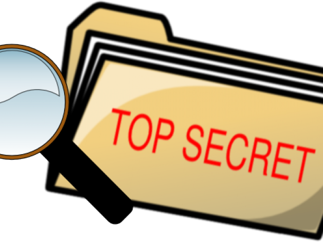 Secrets Cliparts - Clip Art Secret File - Png Download - Full Size ...