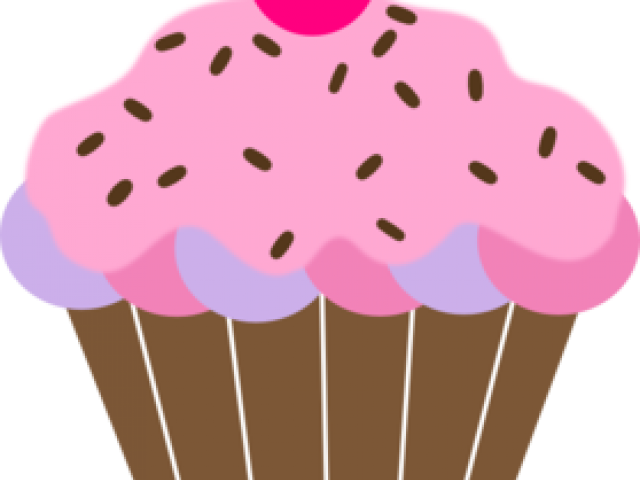 Cupcake Clipart Happy Birthday - Birthday Cupcake Clipart - Png ...