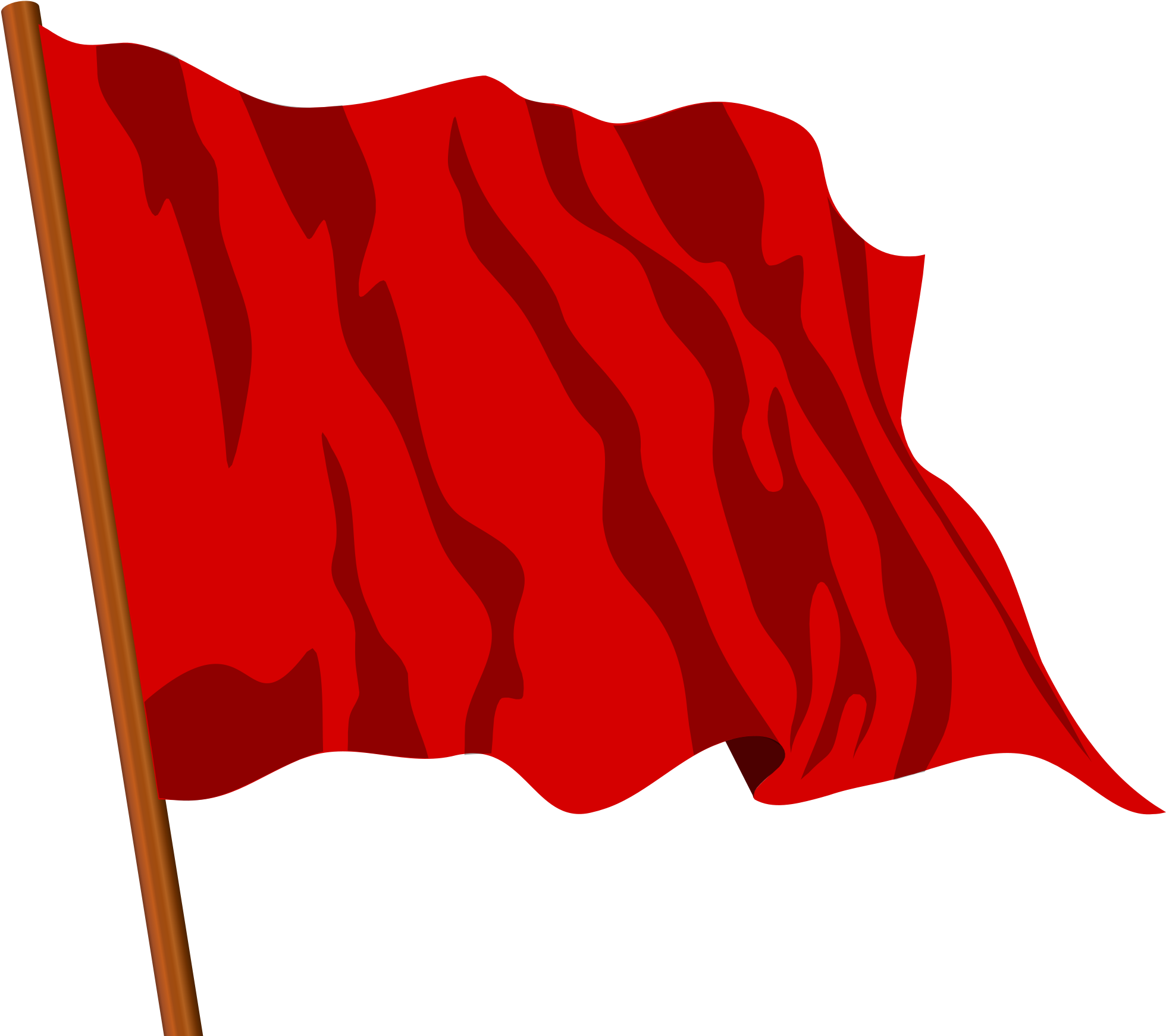 Red Flag Picture - Allah O Akbar Tehreek Flag Clipart - Full Size ...
