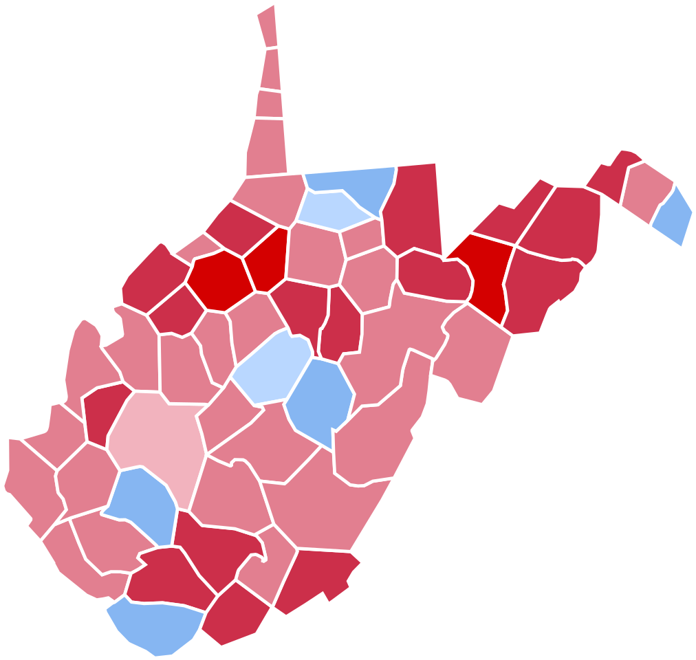 West Virginia Presidential Election Results Clipart - Full Size Clipart ...