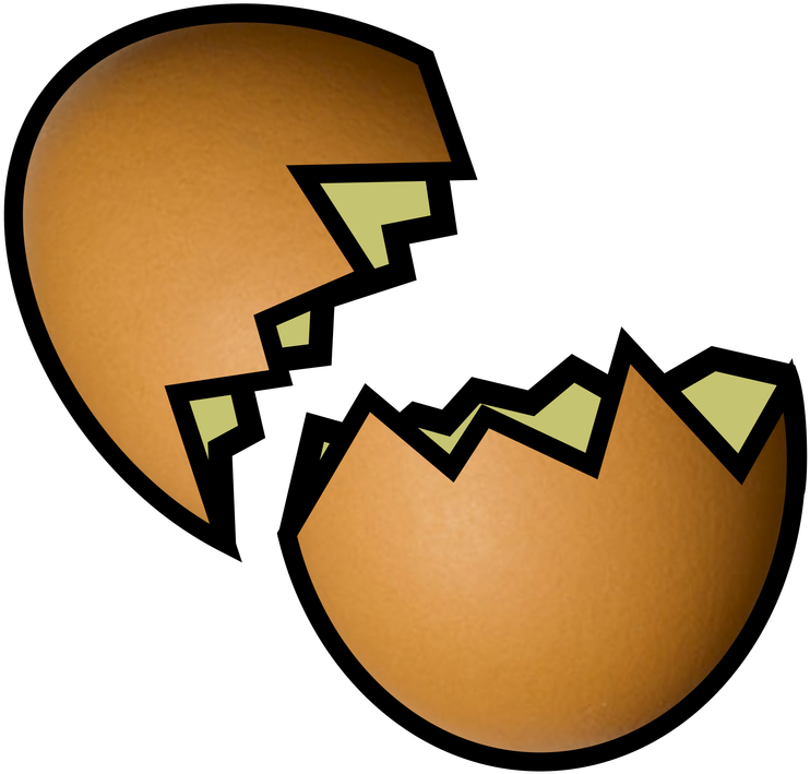 Eggshell Clipart - Full Size Clipart (#2203148) - PinClipart