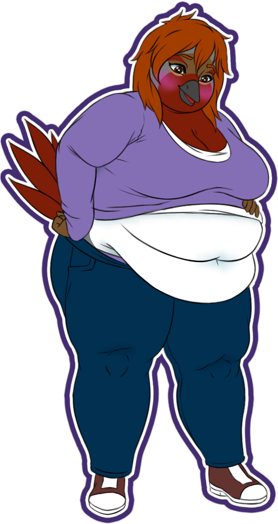 Tubby Robin - Cartoon Clipart - Full Size Clipart (#2203263) - PinClipart