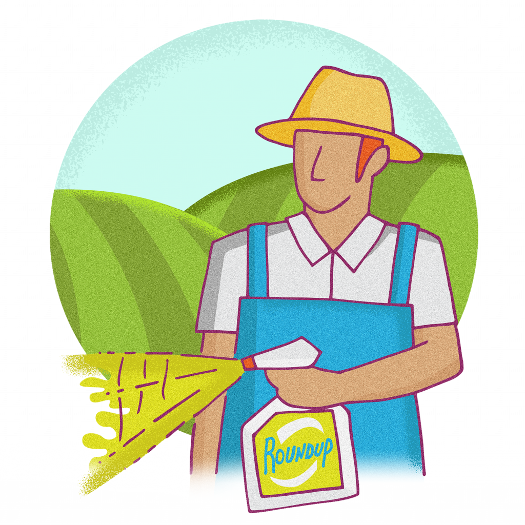 Reports From Doctors Have Indicated That Roundup May - Illustration ...