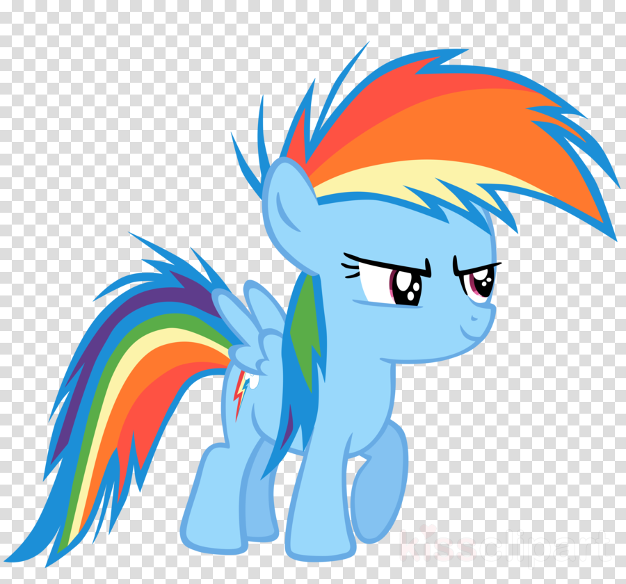 Mlp Rainbow Dash Filly Clipart Rainbow Dash Pony Rarity - Rainbow Dash ...