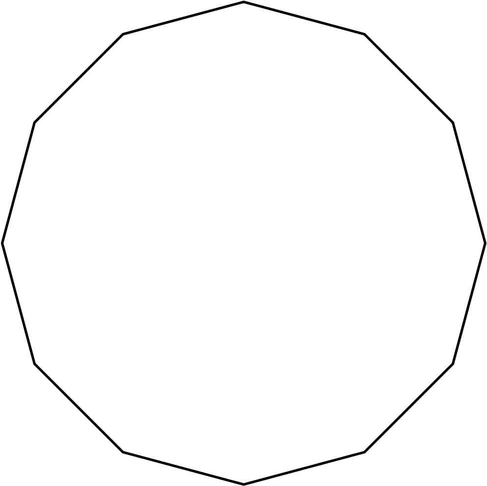 Decagon Clip Art Www Imgkid Com The Image Kid Has It - Png Download ...