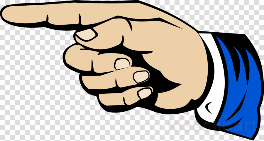 Finger Pointing Down Clipart - Png Download - Full Size Clipart ...
