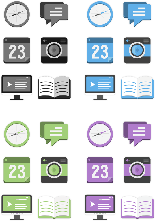 Explore Flat Design Icons, Flat Icons And More Clipart - Full Size ...