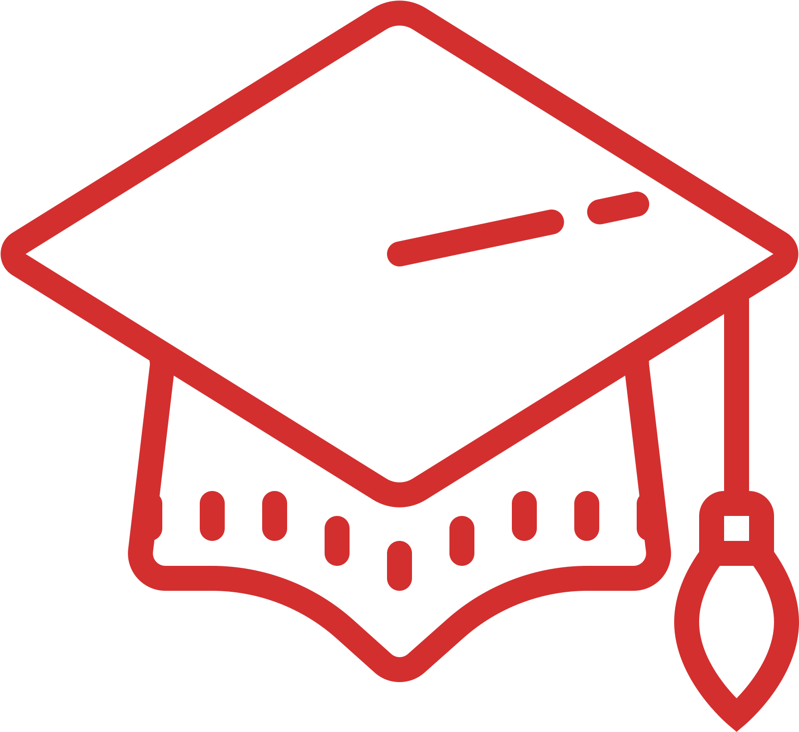 Graduation Cap Icon Clipart - Full Size Clipart (#2230582) - PinClipart