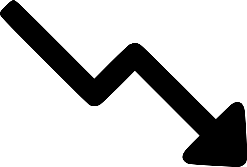 Download Trending Down Arrow Up Decrease Comments Clipart (#2240164) - PinClipart