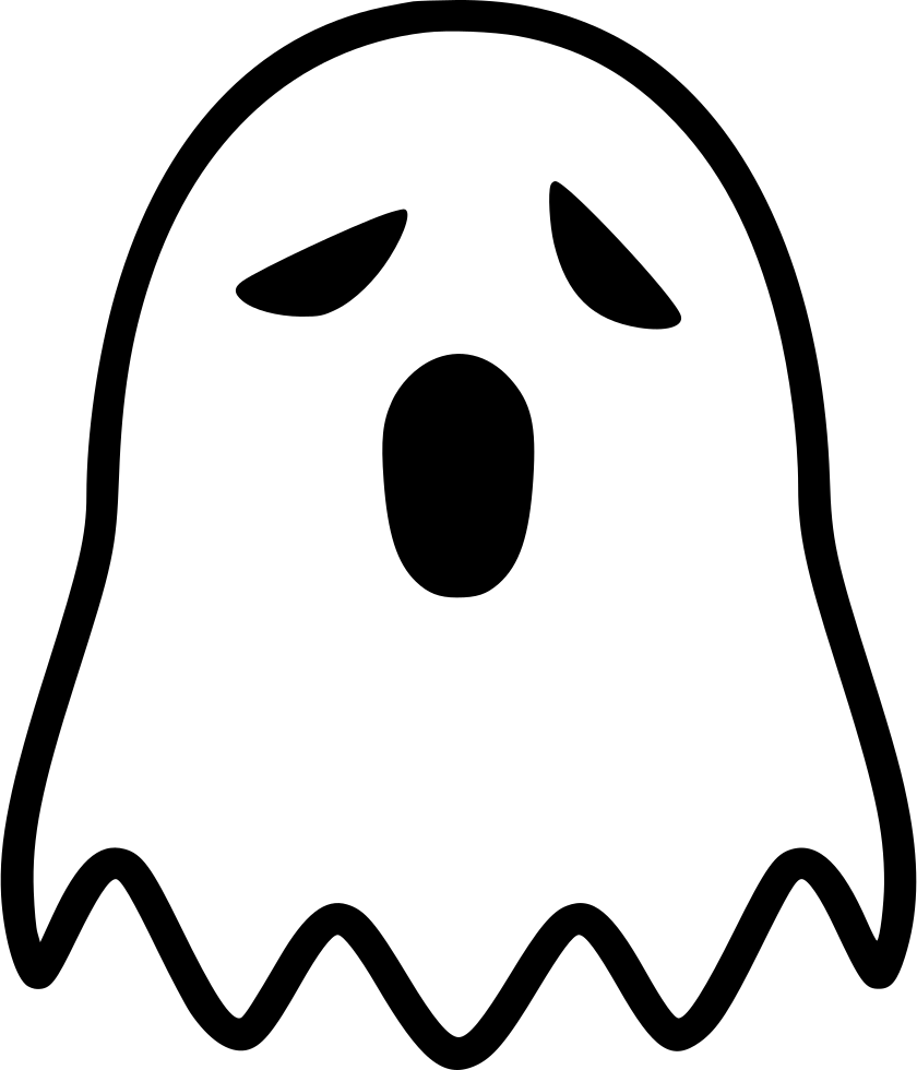 Ghost Rubber Stamp Clipart - Full Size Clipart (#2241073) - PinClipart