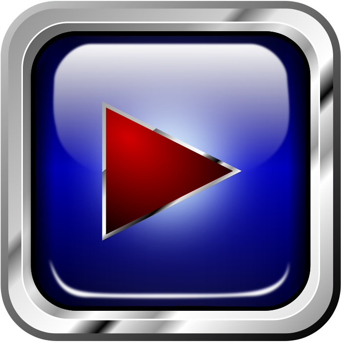 Blue Multimedia Playback Icons Clipart - Full Size Clipart (#2241673 ...