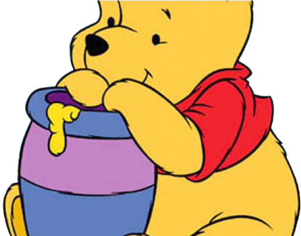 Winnie The Pooh Clipart Loves Honey - Png Download - Full Size Clipart (#2249460) - PinClipart