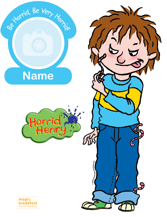 Horrid Henry T-shirt Clipart - Full Size Clipart (#2252093) - PinClipart