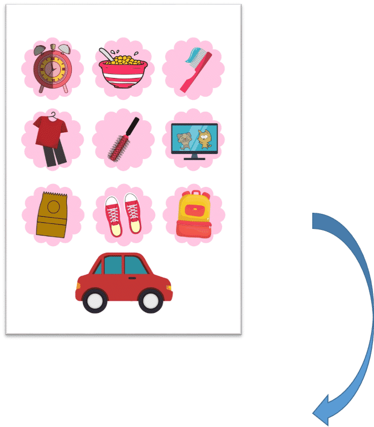 Back To School Morning Routine Clipart - Full Size Clipart (#2254875 ...