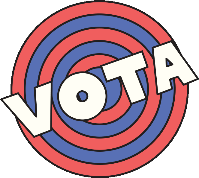 Voting Election 2018 Sticker By Martina Martian Clipart - Full Size ...