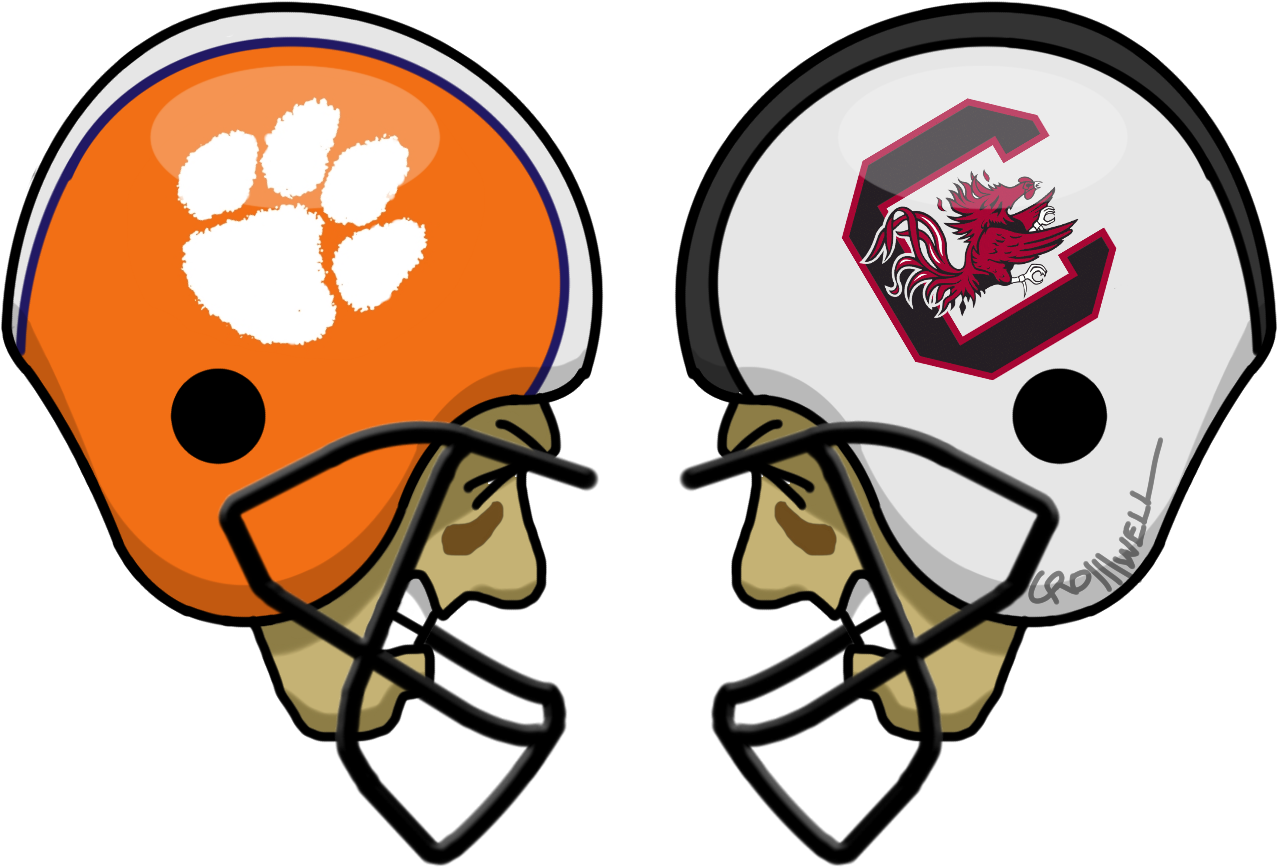 Download South Carolina Gamecocks Clemson Tigers Classic Football ...
