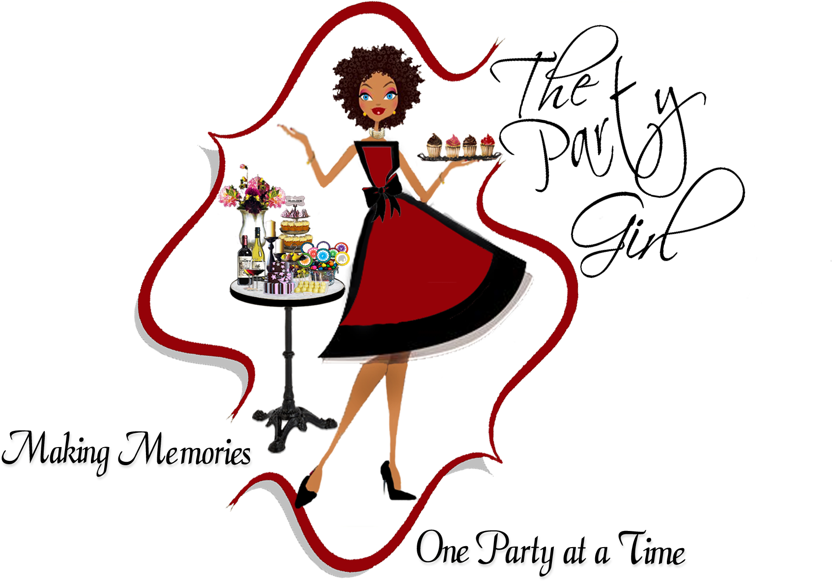 Party Girl Clip Art - Png Download - Full Size Clipart (#2258069 ...