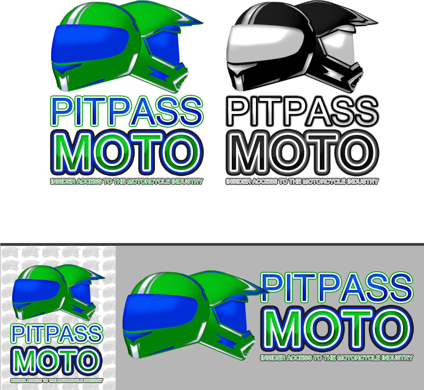 Logo Design By Zen Designz For Pit Pass Media Group Clipart - Full Size ...