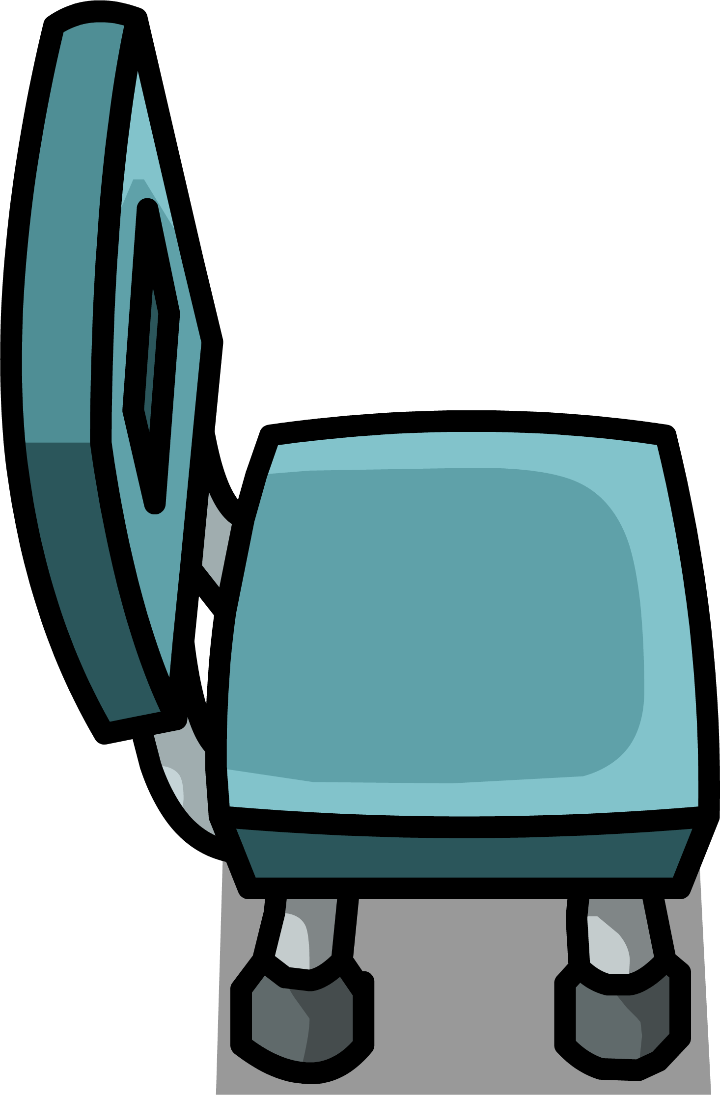 Cpu Chair Sprite 006 Clipart - Full Size Clipart (#2267865) - PinClipart