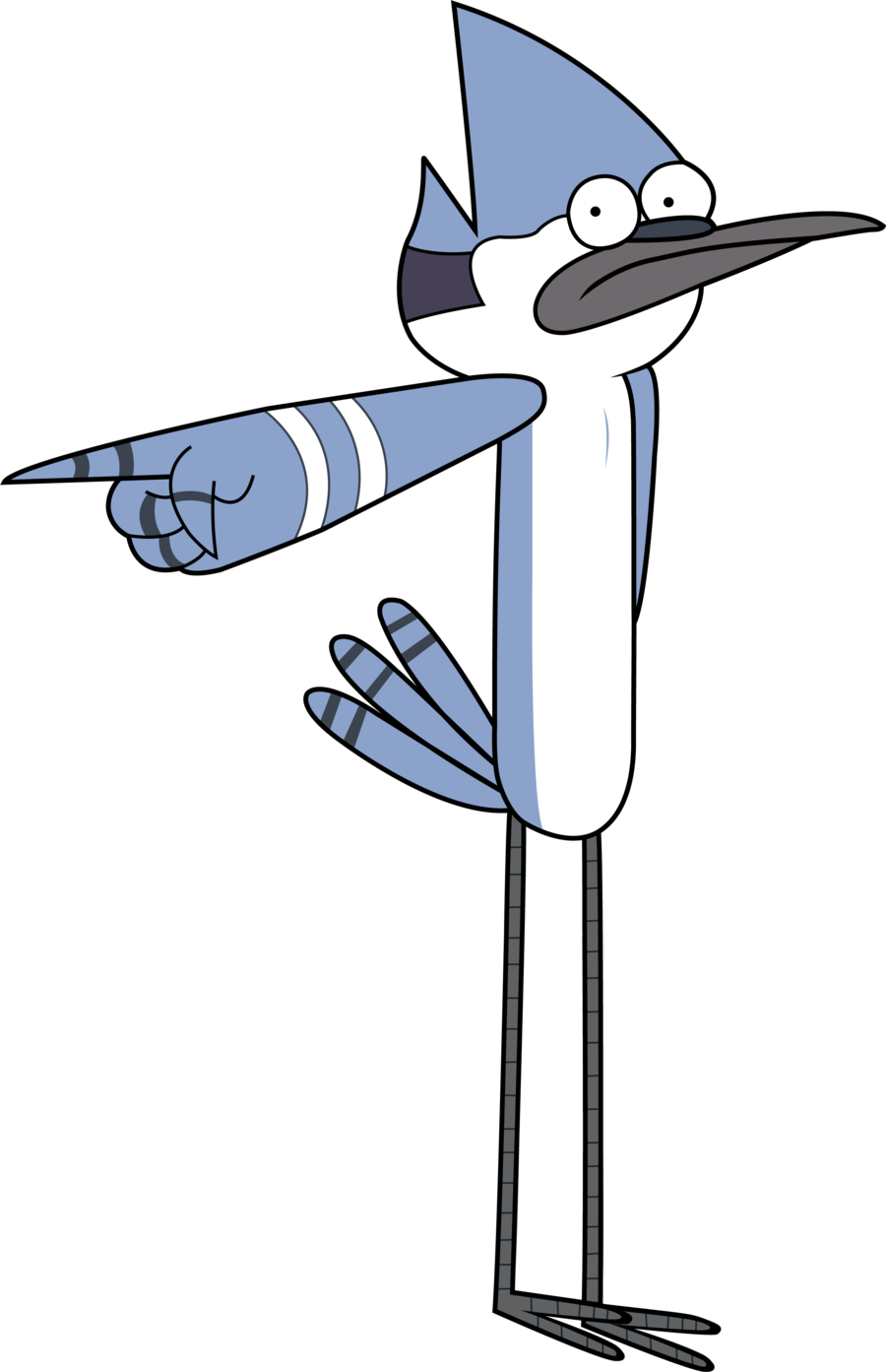 Regular Show Mordecai And Rigby Fighting Clipart - Full Size Clipart ...