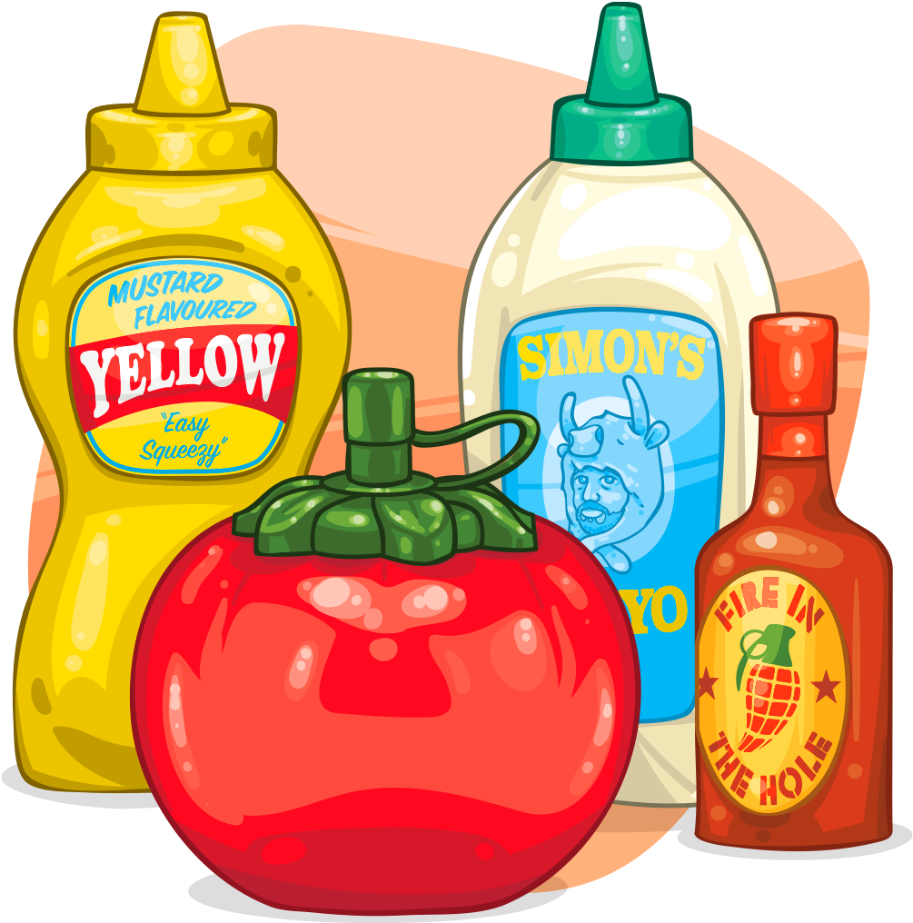 Cooking Sauces Clipart - Full Size Clipart (#2273026) - PinClipart