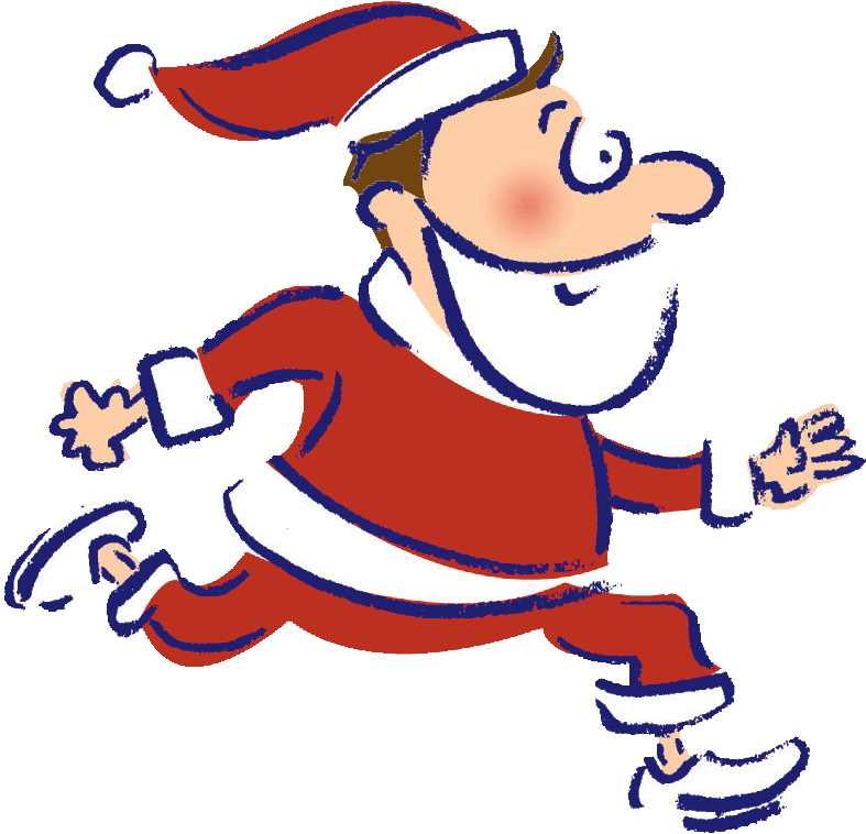 Dorothy House Santa Dash Bradford On Avon Uk Clipart - Full Size ...