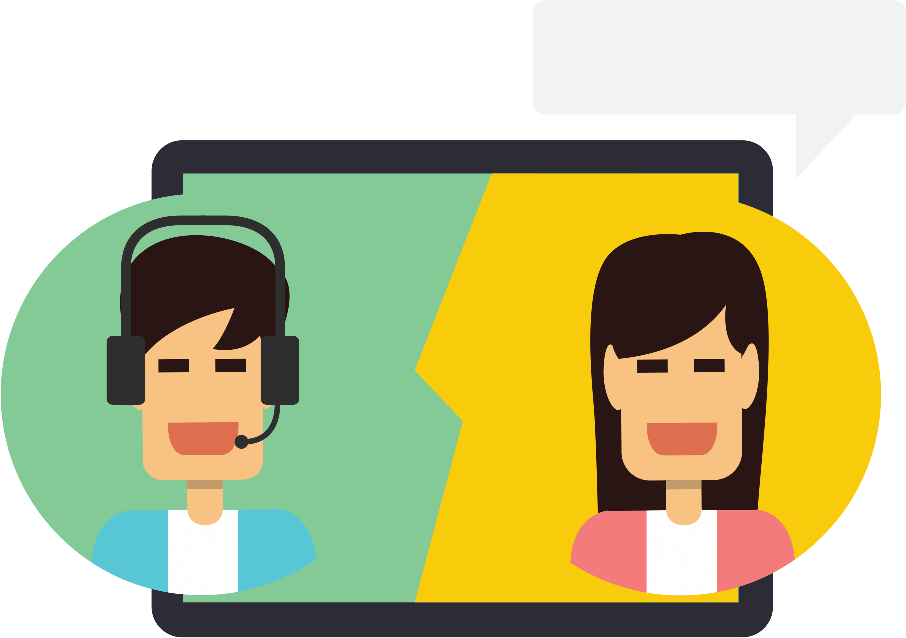 Live Chat Agents For Customer Service Clipart - Full Size Clipart ...