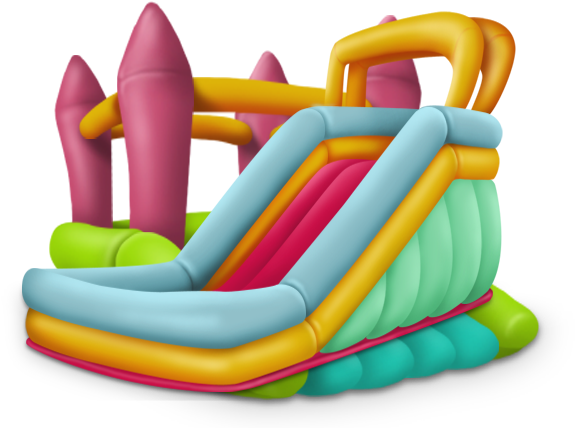 Inflatable Bounce House Clip Art - Png Download - Full Size Clipart ...