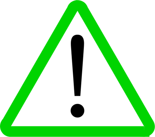 Download Warning Vector Clip Art - Png Download (#2290263) - PinClipart