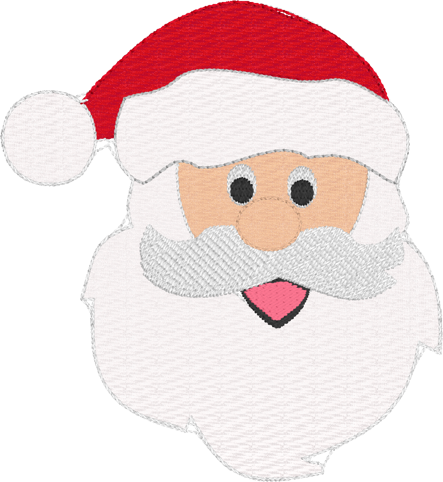 Santa Head Clip Art - Png Download - Full Size Clipart (#2291312 ...