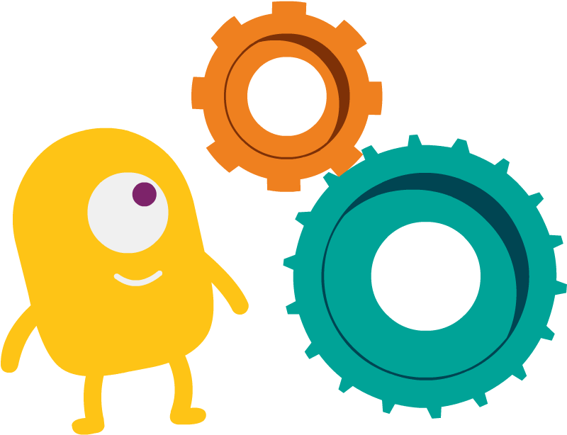 Monster Gear Reverse Clipart - Full Size Clipart (#2298959) - PinClipart