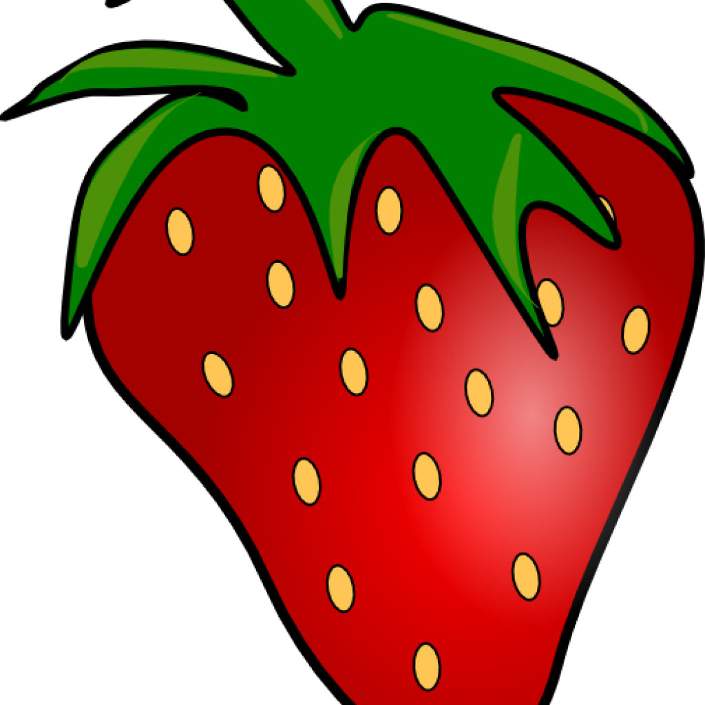 Strawberry Clipart Red Delicious Clip Art At Clker - Png Download ...
