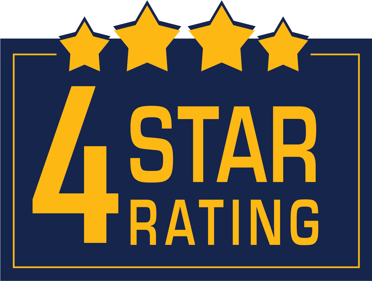 Four Star Rating Clipart - Full Size Clipart (#2300136) - PinClipart