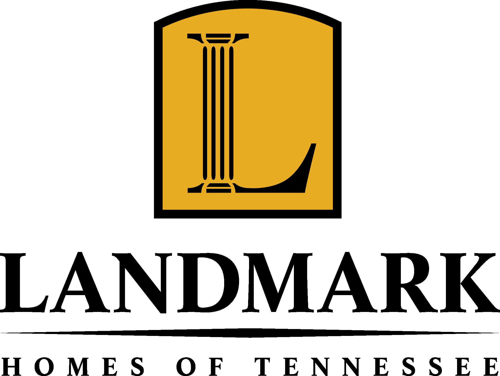 Landmark Logo Black Vertical Clipart - Full Size Clipart (#2300410 ...