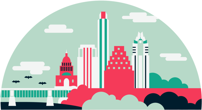 Austin Texas Png Clipart - Full Size Clipart (#2304271) - PinClipart