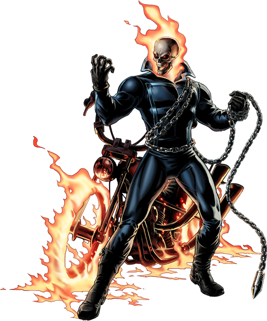 Ghost Rider Right Portrait Art Clipart - Full Size Clipart (#2306897 ...