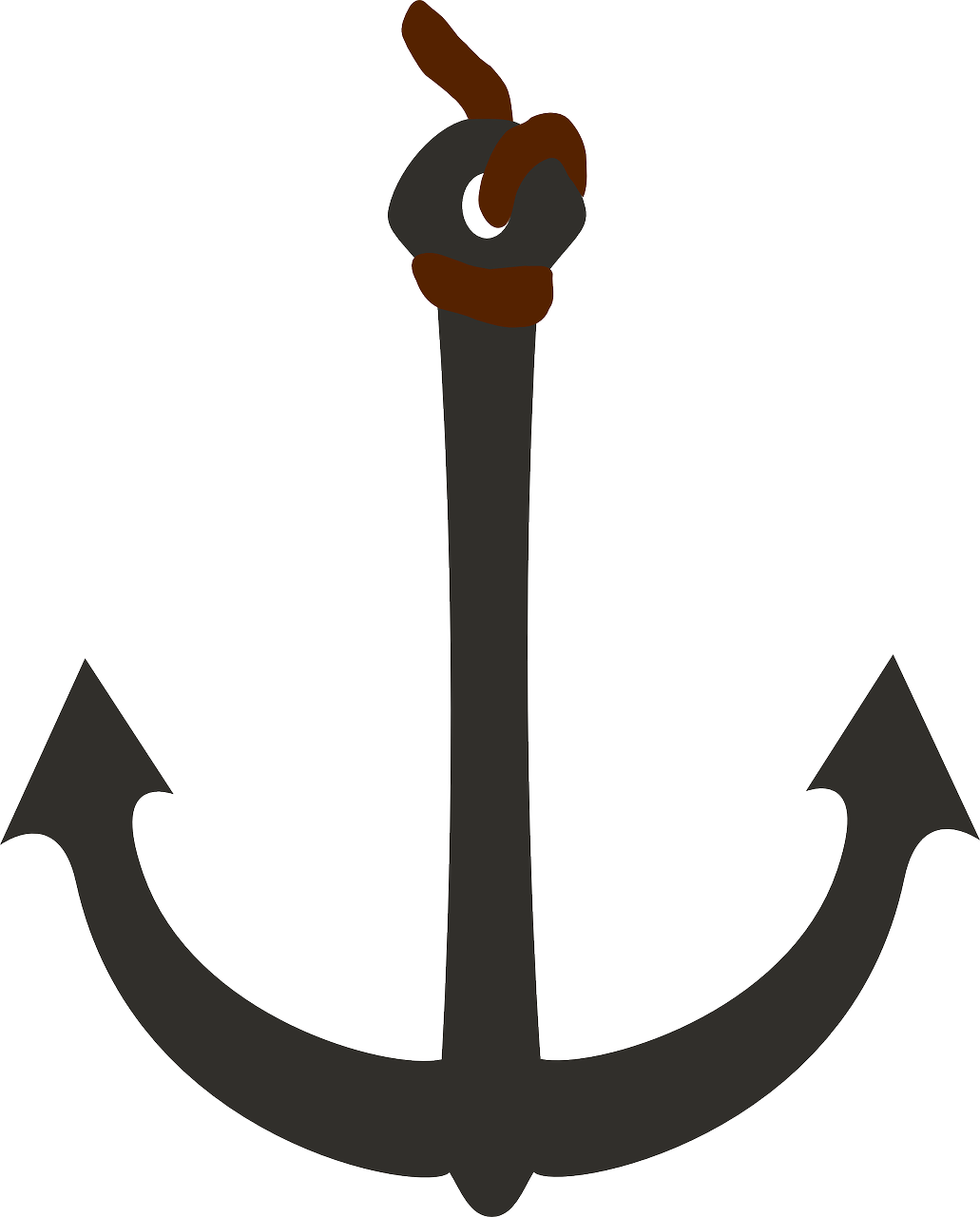 Anchor Silhouette Marine Boat Png Image Clipart - Full Size Clipart ...