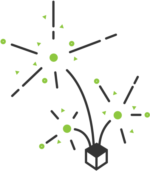 Green Fireworks-01 Clipart - Full Size Clipart (#2313835) - PinClipart