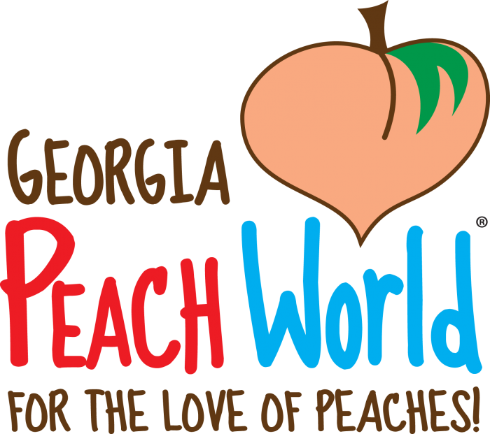 Georgia Peach World Clipart - Full Size Clipart (#2316927) - PinClipart