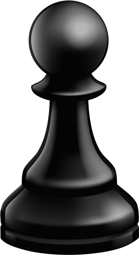 Download Download Pawn Black Chess Piece Clipart Png Photo Transparent ...