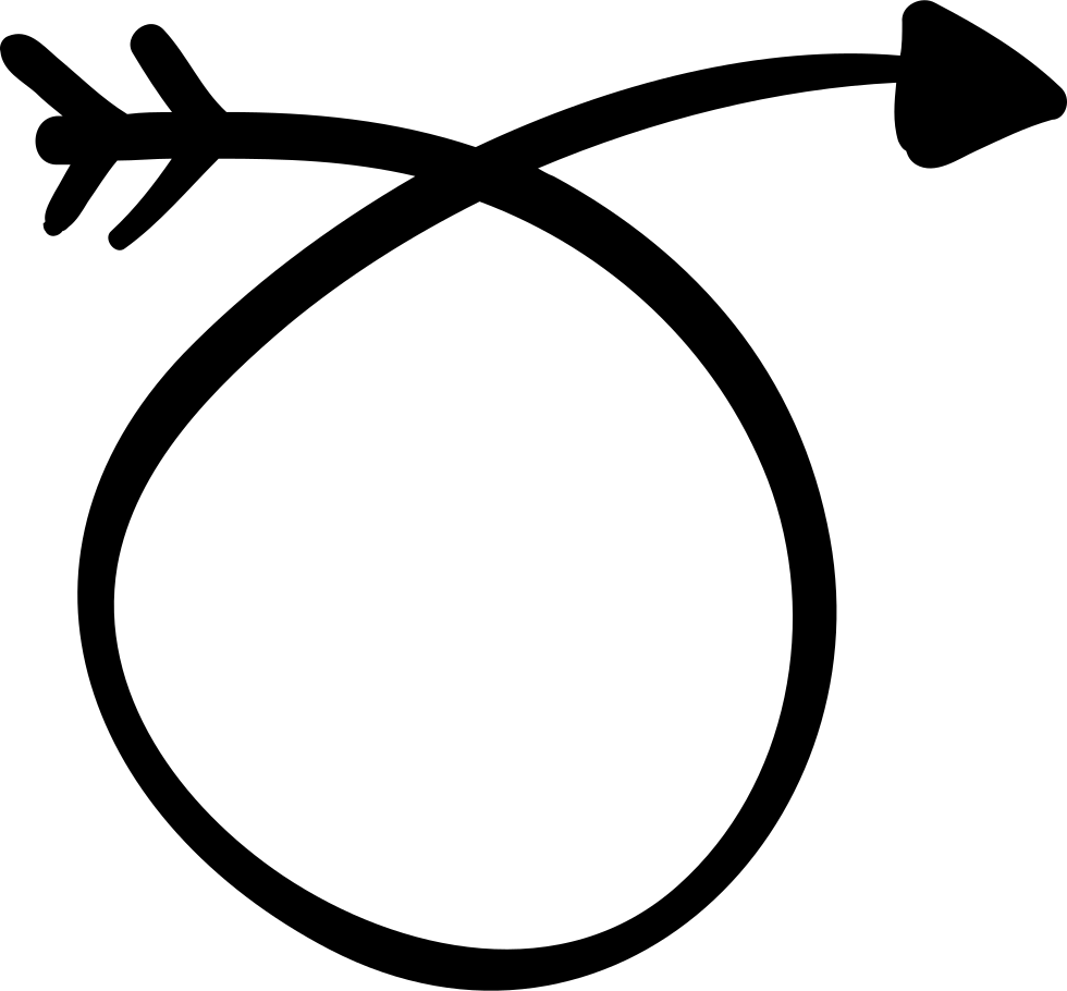 Right Loop Arrow Comments Clipart - Full Size Clipart (#2323060 ...