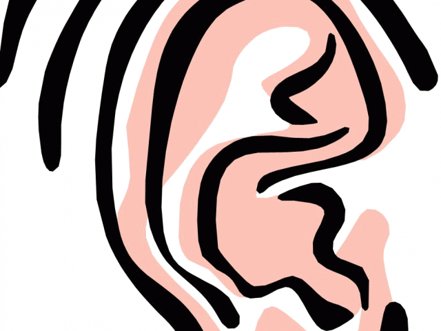 Audio Clipart Ear Sound - Png Download - Full Size Clipart (#2325096 ...