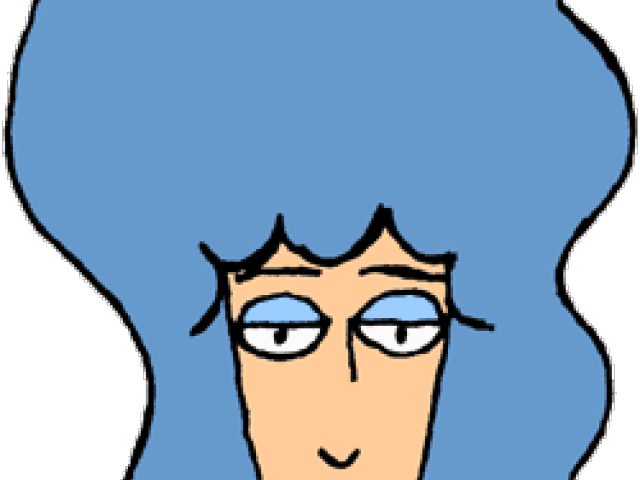 Hairstyles Clipart Crazy Wig - Png Download - Full Size Clipart ...