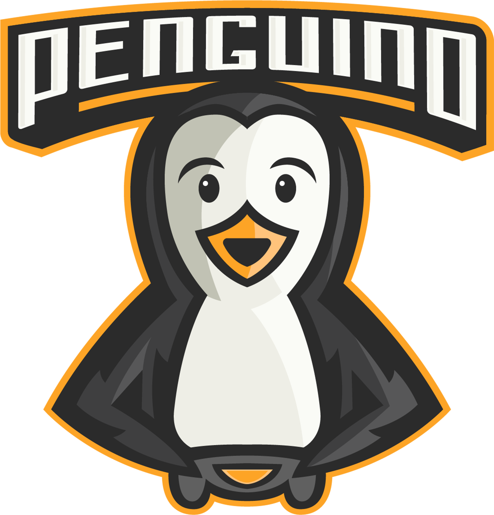 Sticker - Penguino Clipart - Full Size Clipart (#2332308) - PinClipart