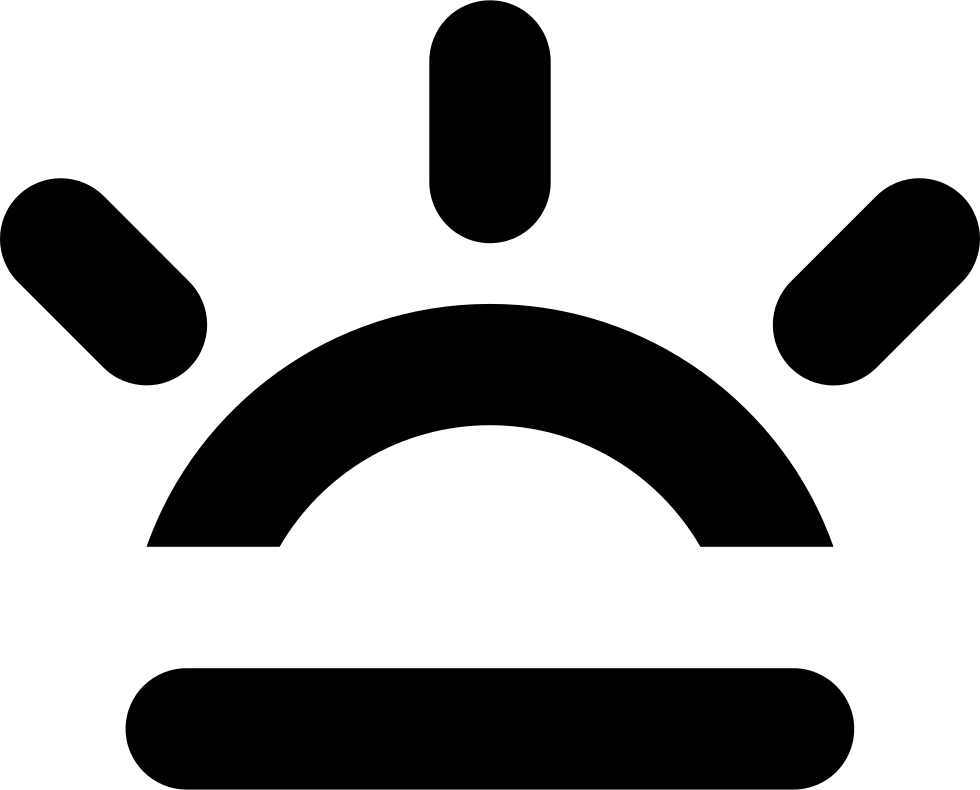 Sun Rising Icon Free Download Png 5781 Png Clipart - Full Size Clipart ...