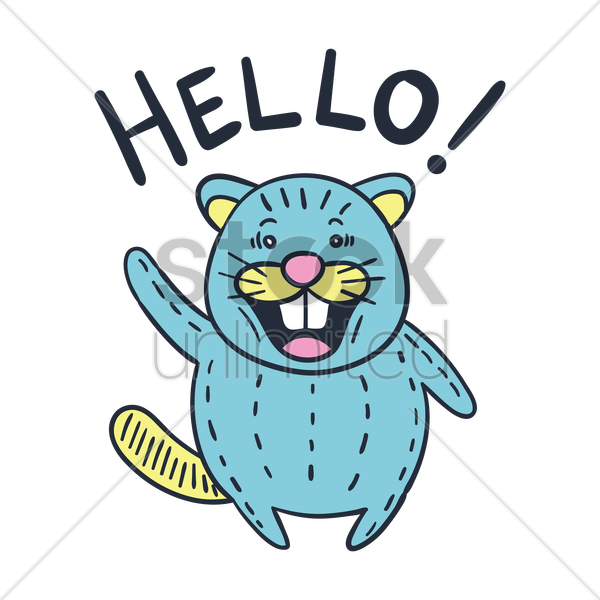 Free Download Cartoon Hello Greetings For Facebook Clipart - Full Size ...