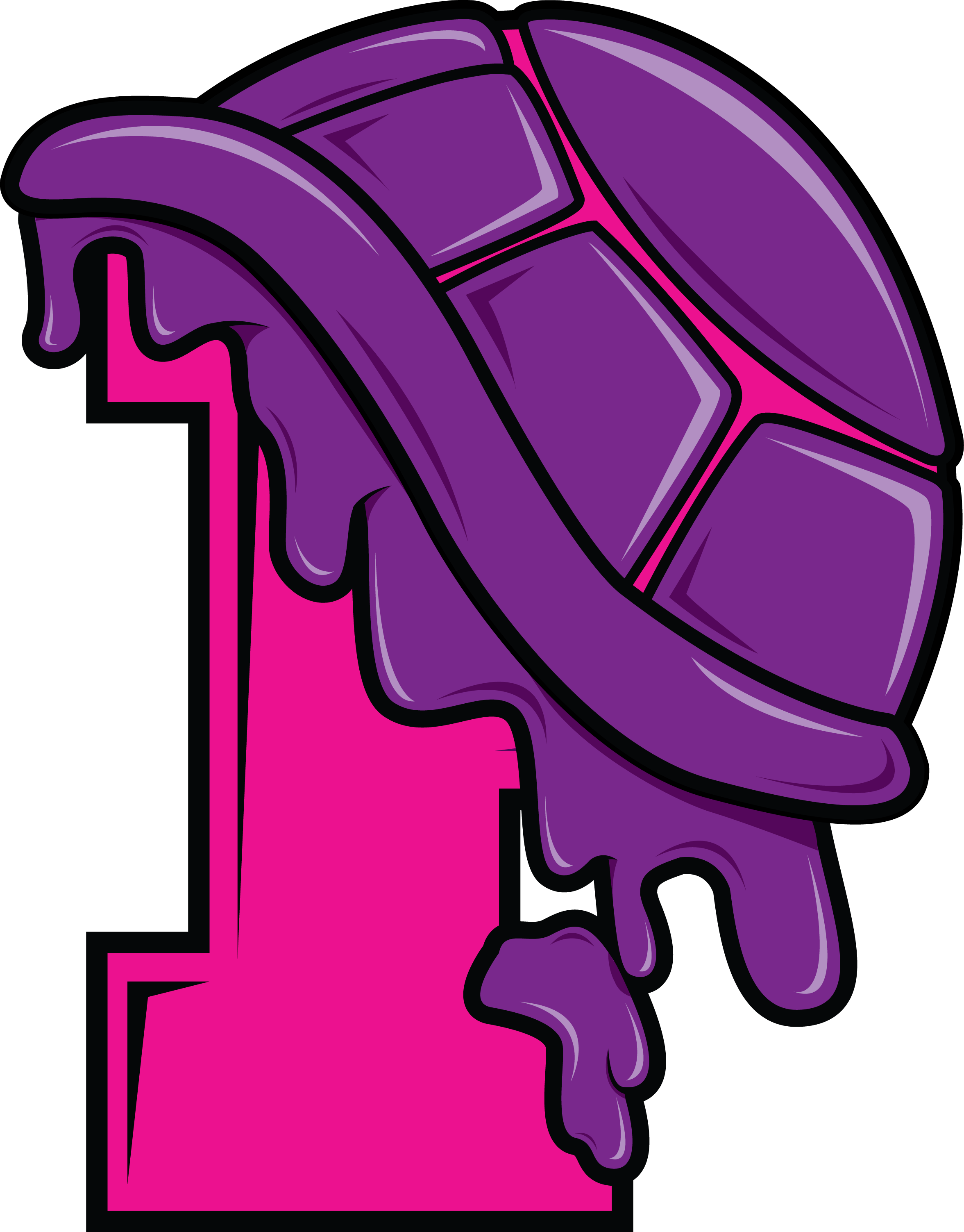 Tha Purple Turtle Clipart - Full Size Clipart (#2344598) - PinClipart